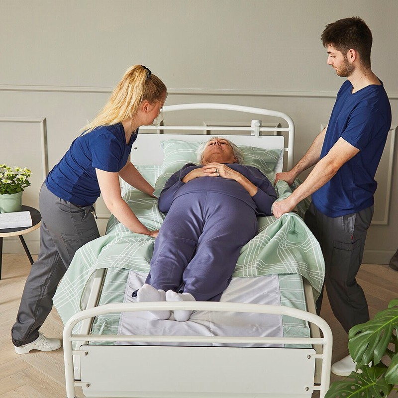 Etac SatinSheet 4D Four Direction Maxi Draw Sheet with Handles and ...